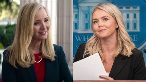 Lisa Kudrows Shady Maga Imitation Has Karoline Leavitt Written All Over It