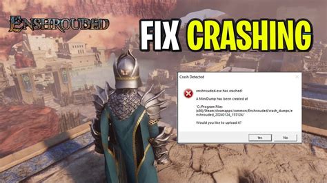 Enshrouded Exe Has Crashed FIX Enshrouded Crashing On Startup YouTube