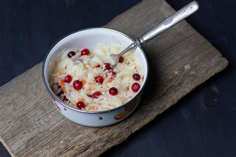 Капуста с клюквой на зиму простой и вкусный рецепт как приготовить