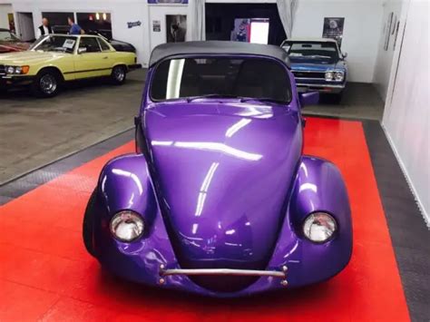Plum Crazy Purple Volkswagen Beetle With 1800 Miles Available Now For