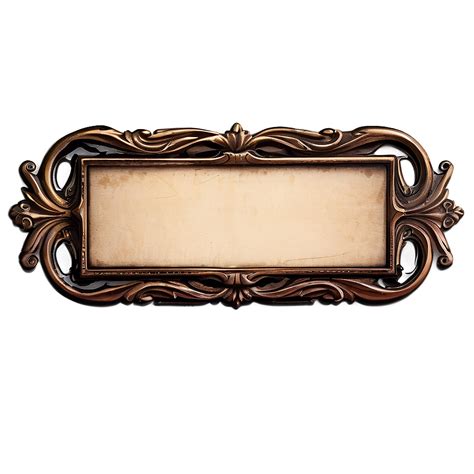 Download Vintage Text Box Background Png 12