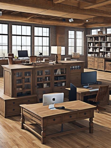 Premium Ai Image Large Coastal Warehouse With Sawn Oak Floors Vintage