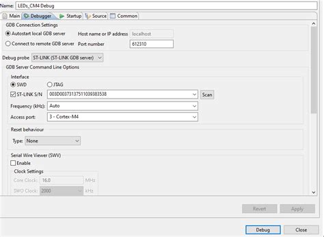 Filed To Start Gdb Server Stmicroelectronics Community