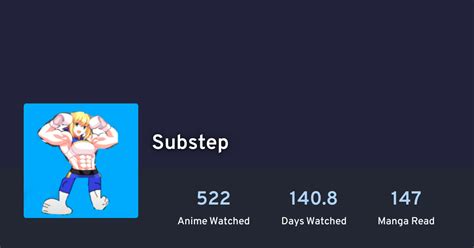 Substep S Profile AniList