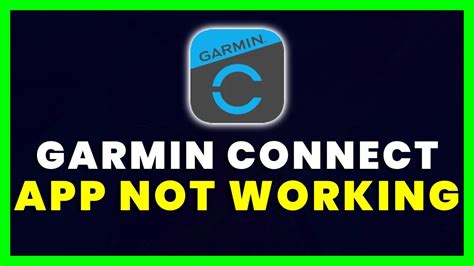 Garmin Connect App Not Working How To Fix Garmin Connect App Not Working Youtube