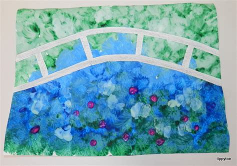 Tippytoe Crafts Monet S Water Lilies