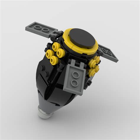 Lego Moc Hellpod Helldivers 2 By Lxavierw Rebrickable Build With Lego