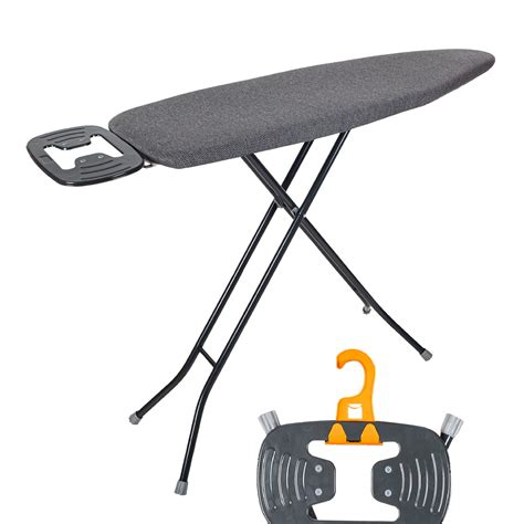 happhom Ironing Board with Extra Thick Cover, Height Adjustable, Easy ...