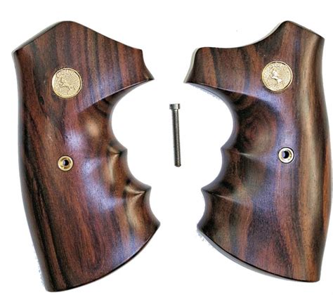 Colt Python Rosewood Grips With Medallions