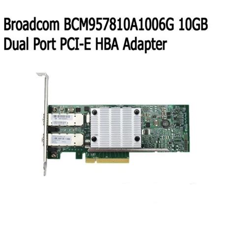Jual Lan Card Dual 2 Port 10gb Sfp Ethernet 10g 57810 Broadcom Bcm957810a1006g Bcm57810