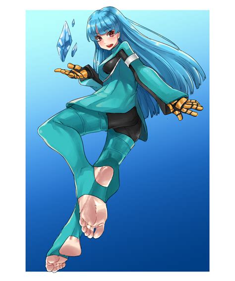 Kula Diamond The King Of Fighters And 2 More Drawn By Eiji Eiji