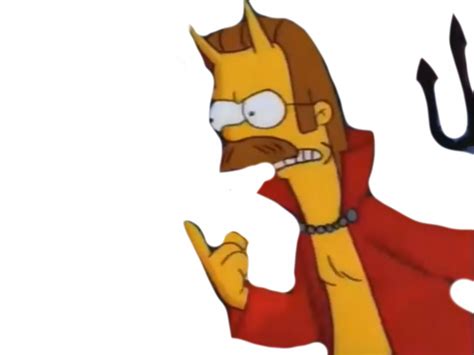 Devil Flanders By Dracoawesomeness On Deviantart