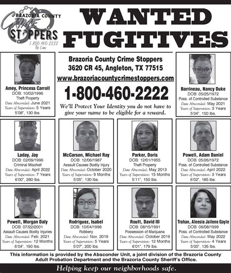 Brazoria County Busted Newspaper 75