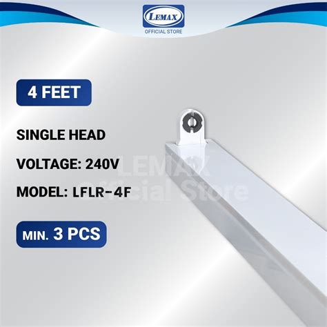 Lemax Wholesale T8 36w Fluorescent Light 4ft4 Kaki Tube Casing