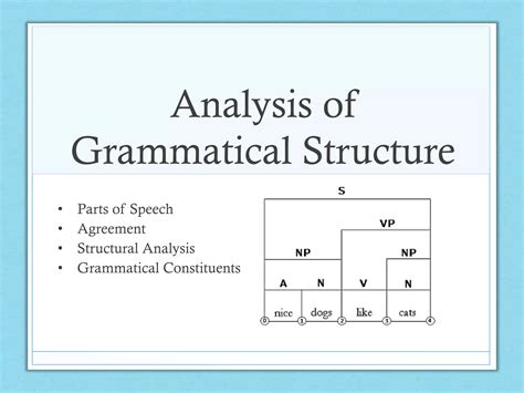analysis of grammatical structure pdf programming languages computing