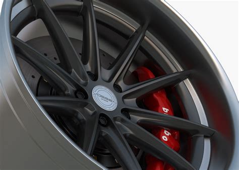 Vossen X Work Vws 1 3d 모델 39 Max Obj Free3d