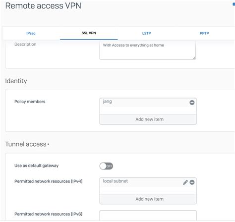 How To Access Vpn Client Connected To XG Firewall SFOS GA Build Discussions Sophos