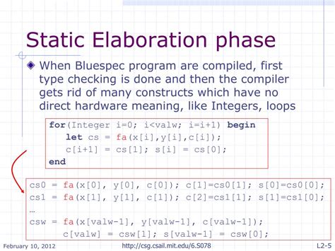 ppt 6 s078 computer architecture a constructive approach