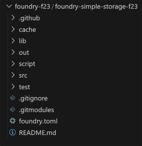 Video Foundry Simple Storage Create A New Foundry Project Foundry Fundamentals