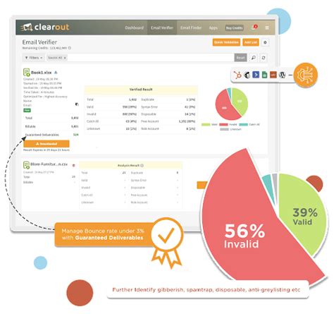 Clearout Bulk Email Validation And Email Verification Service Email Verifier Email Finder And