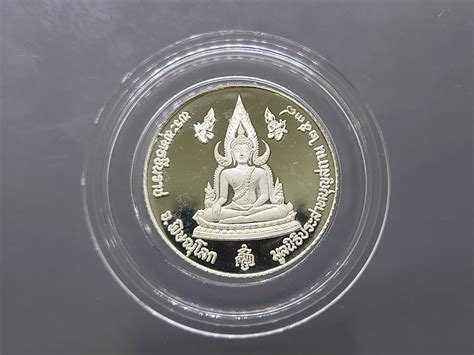 ไต้ฮงโจวซือ หลังพระพุทธชินราช เนื้อเงินขัดเงา พิธีไทย จีน มูลนิธิประสาท