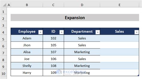 Excel Table Vs Range What Is The Difference Exceldemy