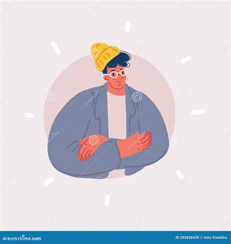 Vector Illustration Of Mans Face Icon Stock Illustration Illustration Of Worker Face
