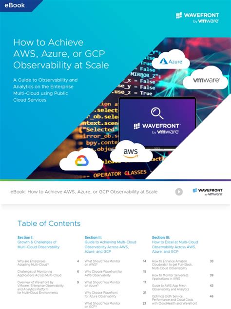 How To Achieve Aws Azure Or Gcp Observability At Scale Pdf Cloud Computing Microsoft Azure