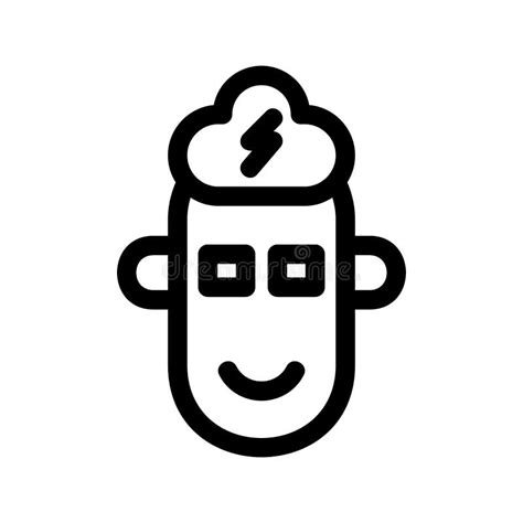 Brainstorm Icon Or Logo Isolated Sign Symbol Vector Illustration Stock