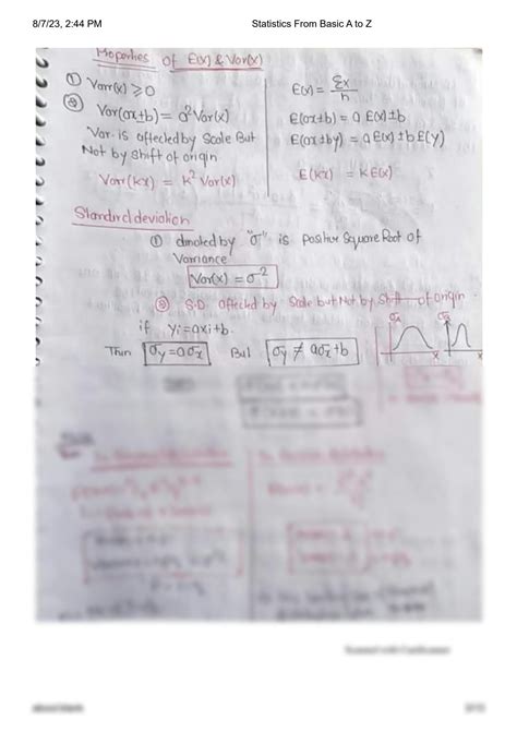 SOLUTION: Statistics from basic a to z partial differential equations ...