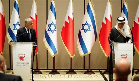 Israel Gaza War Major Development In Bahrain Israel Ties