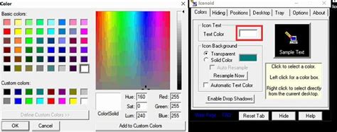 Change Desktop Icon Font Color Windows 10 Registry Free Word Template