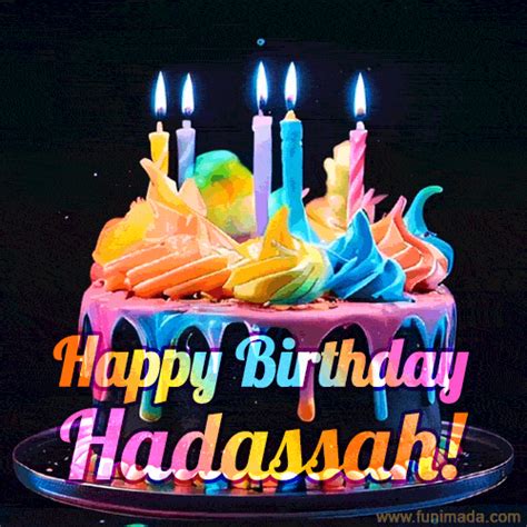 Happy Birthday Hadassah S For Her Download On