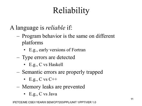 Principle Of Programming Language Subject Unit 1 Ppt Programming