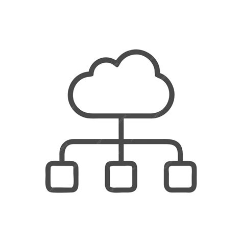 Cloud Computing Icon Vector Illustration Premium Ai Generated Vector