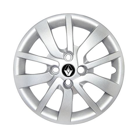 Calota Aro 14 Renault Clio Sandero Logan 2014 2020 Prata Delivery