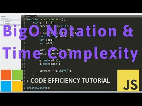 free video bigo notation and time complexity tutorial code efficiency and algorithm analysis