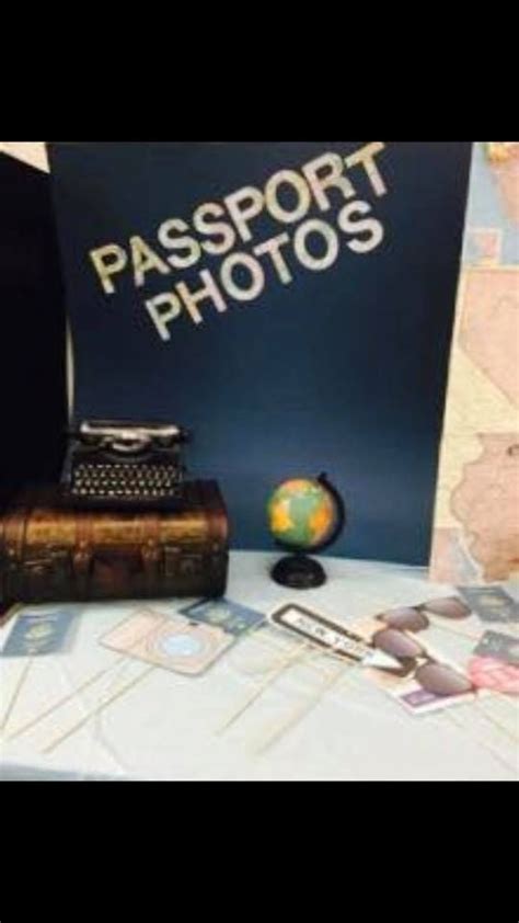 Passport Photo Backdrop