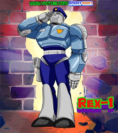 Rex 1 1987 Fred Wolf Animated Style By Woeisoz On Deviantart