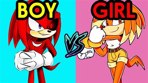 Sonic The Hedgehog Knuckles Genderswap Youtube