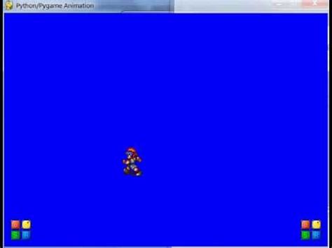 Python Pygame Basic D Sprite Animation Youtube