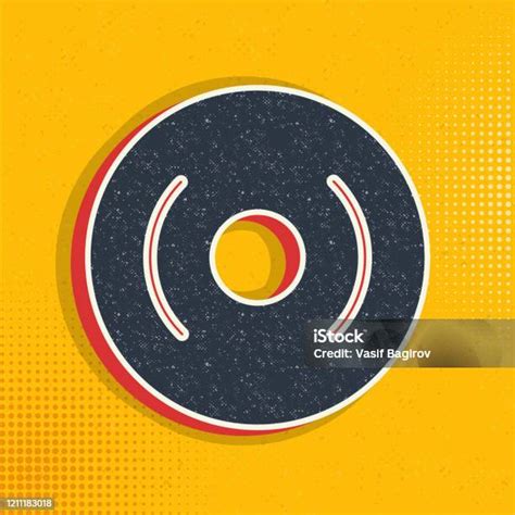 Cd 디스크 Dvd 팝 아트 복고풍 아이콘 팝의 벡터 일러스트레이션 0명에 대한 스톡 벡터 아트 및 기타 이미지 0명 개체
