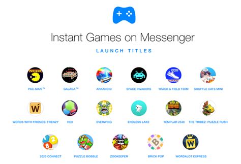 Instant Games Messenger Fb Instant Games