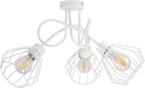 Lampa SUFITOWA żyrandol WISZĄCA LOFT drut BRYLANT 5904261947713