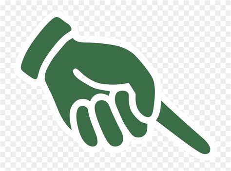 Pointing Right Finger Pointing Right Down Clipart 608798 PinClipart
