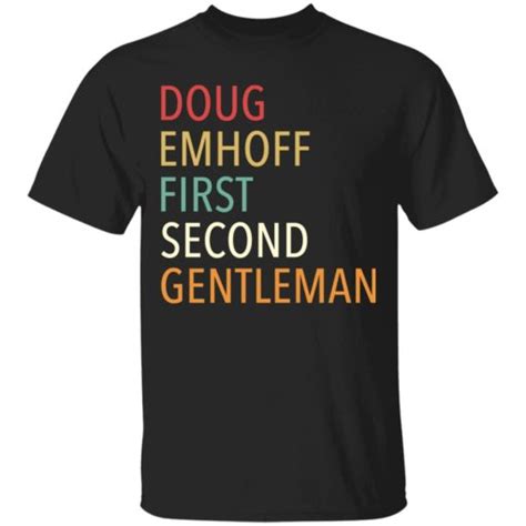 Doug Emhoff First Second Gentleman Shirt
