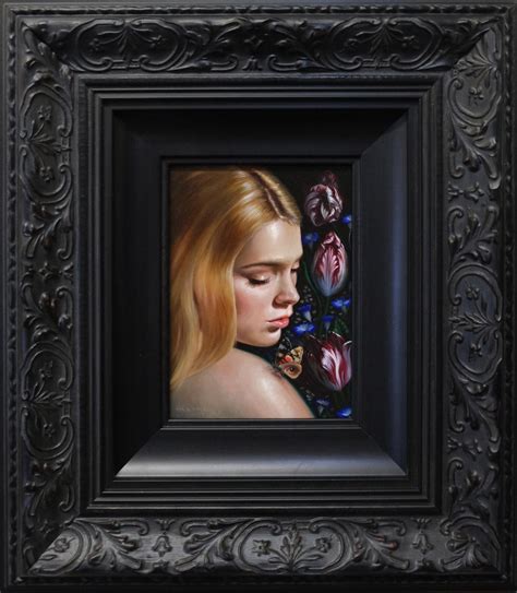 Jennifer Allnutt Dark Shines Oil On Wood Panel Beinart Gallery