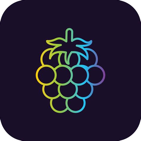 Raspberry Gradient Icon 9644257 Vector Art At Vecteezy