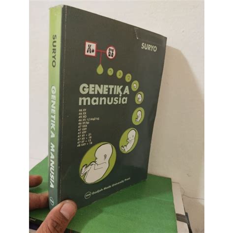 Jual Buku Genetika Manusia By Suryo Shopee Indonesia