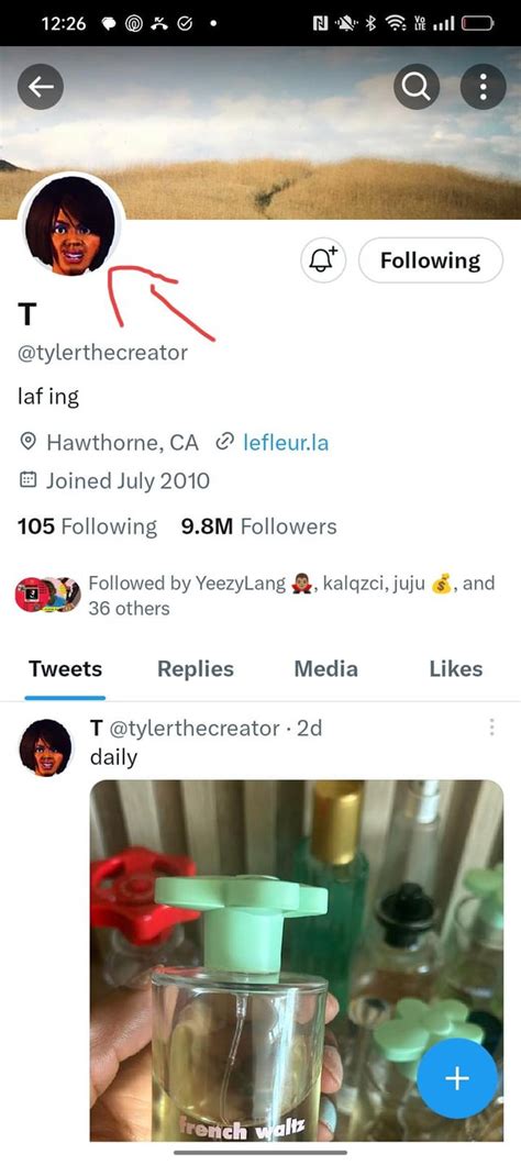 Tyler The Creator Twitter Profile Picture
